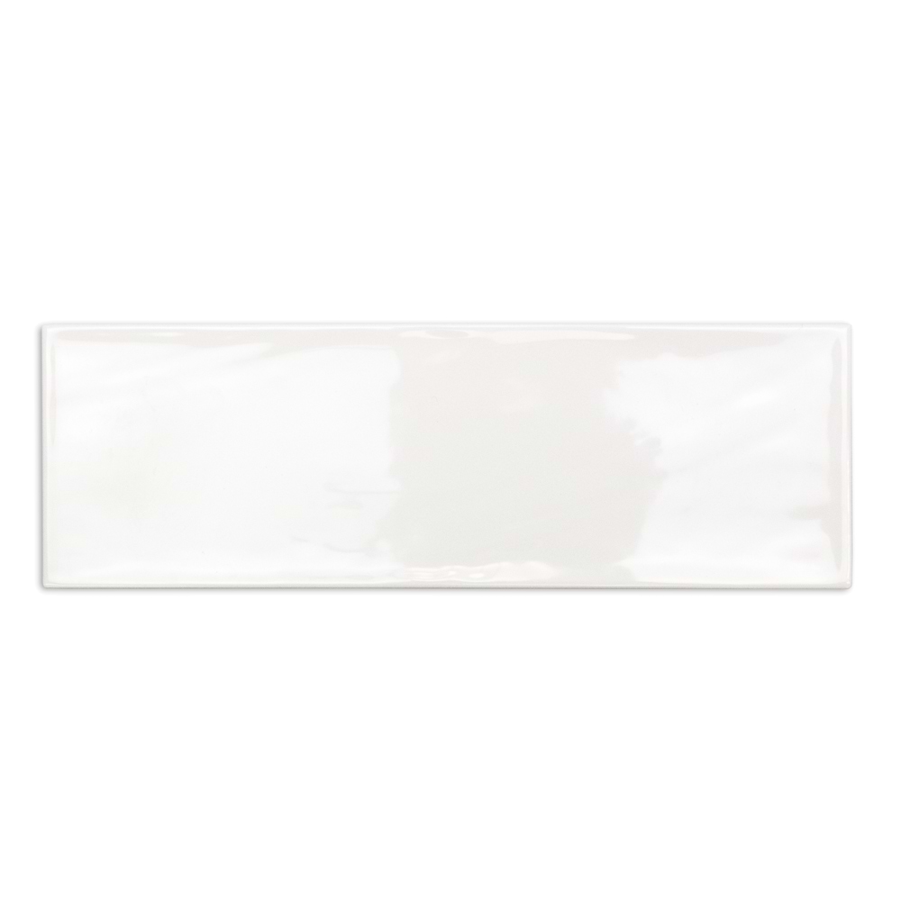 Santa Monica 4x12 White Subway Tile for Walls | TileBar