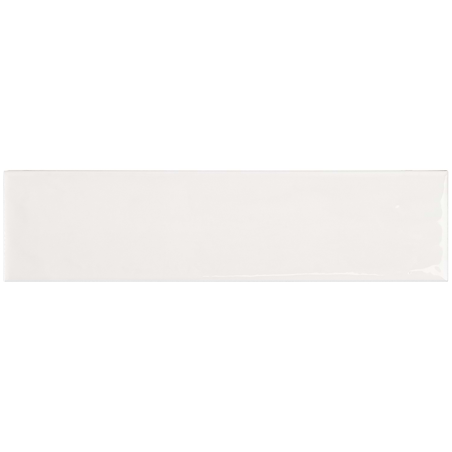 Chance White 2x10 Polished Ceramic Tile | Tilebar.com