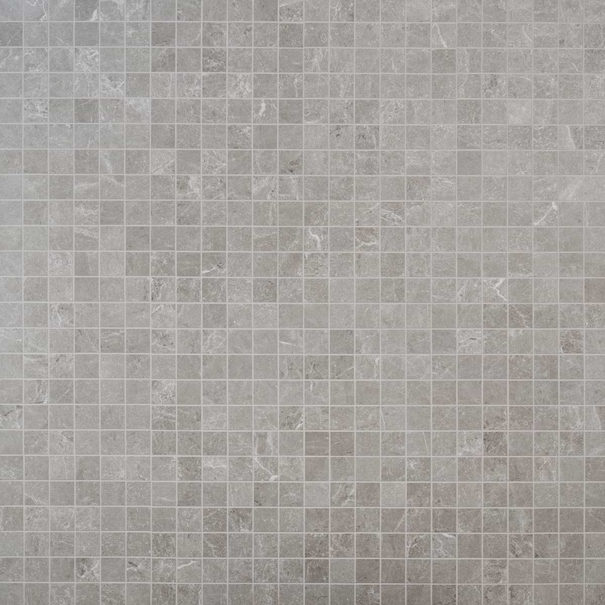 Zentech Silver Gray 2x2 Matte Porcelain Mosaic Tile